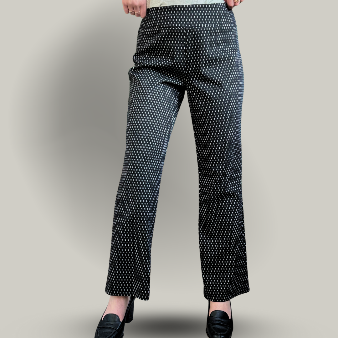 Pure - Dot Patterned Dress Pants – Audrey's Fashions